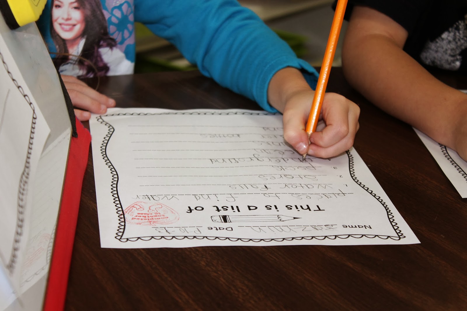 Spotted in First Grade