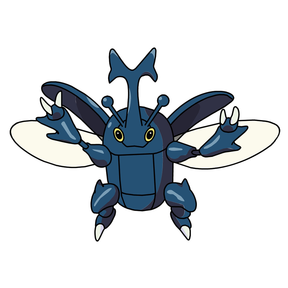 214 Heracross | PokeFace