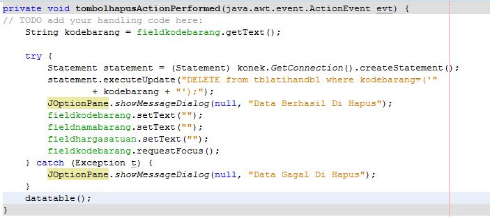 Aplikasi Java Netbeans Sederhana Dengan Database MySQL - UNSAPEDIA
