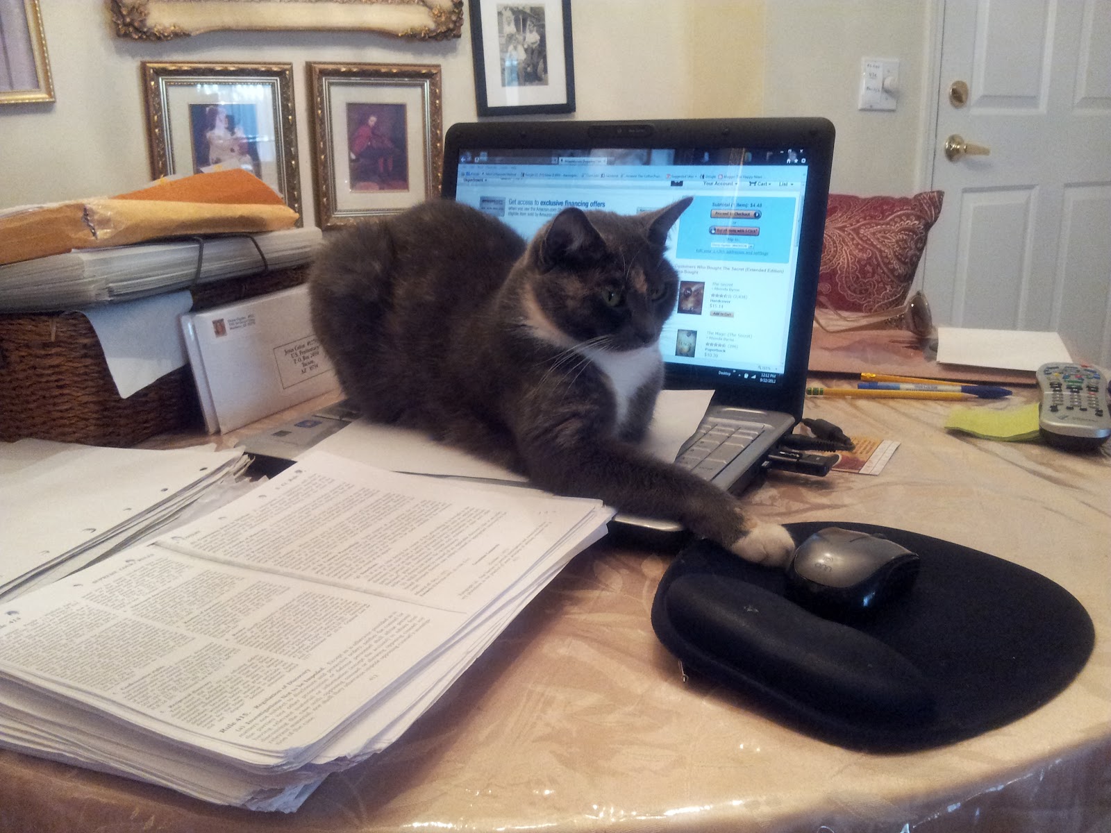 "The Happy News Lady": LuLuBelle...... by Diane Ogden