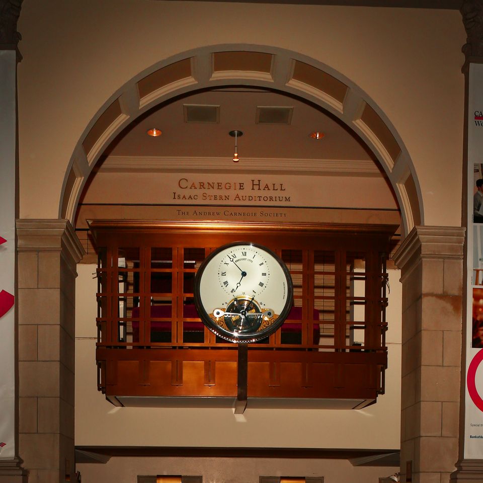 Breguet Clocks Mark Premiere Performance at Carnegie Hall ~ News ...