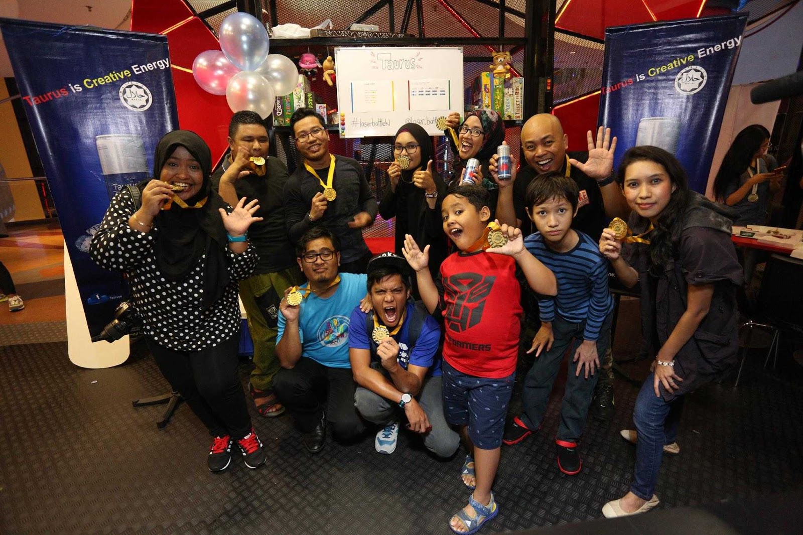 LEPAK, LASER TAG DI BERJAYA TIMES SQUARE DAN MINUMAN BERTENAGA TAURUS ...