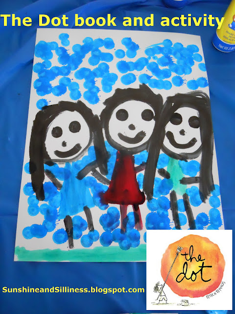 Sunshine and Silliness: The Dot, by Peter Reynolds: Book and Activity