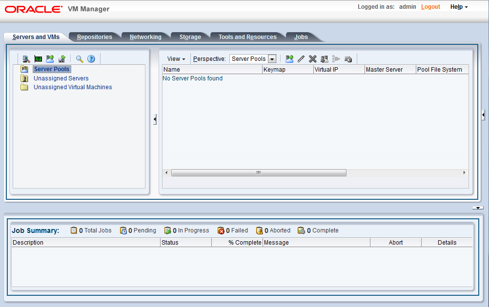 Hostile Coding: Oracle VM: Reinstall VM Manager 3.1