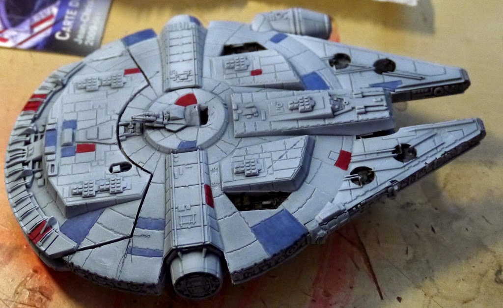 Rule 37: X-Wing tutorial : Repainting the Millenium Falcon