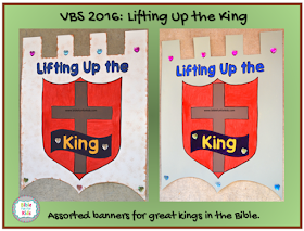 Bible Fun For Kids: Lifting Up The King VBS: Banners