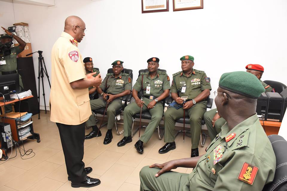 Exclusive Pictures From The Chief Of Army Staff Visit To FRSC HQ
