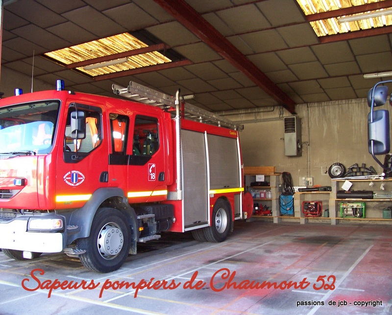 SAPEURS POMPIERS DE CHAUMONT: L'ANCIENNE CASERNE DU C.I.S DE CHAUMONT