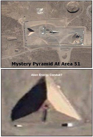 TERRA REAL TIME: COSA CI FA QUESTA MISTERIOSA PIRAMIDE NELL'AREA 51