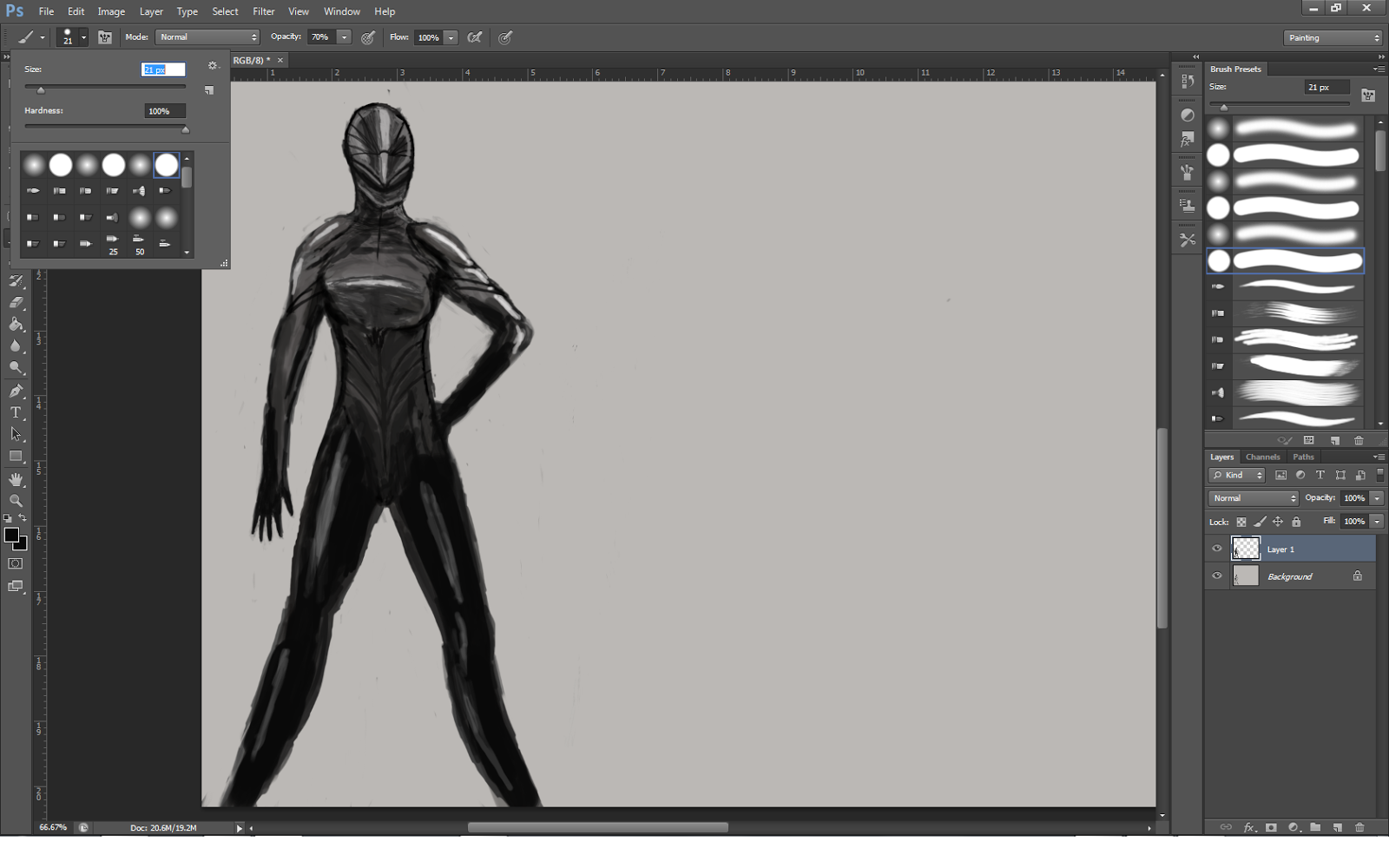 Art Portfolio: Concept Art - Woman