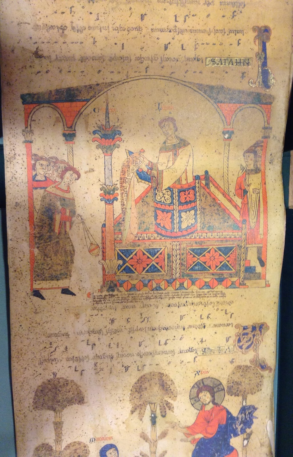 Modern Medievalism: The Exultet scroll: the Powerpoint of medieval Italy