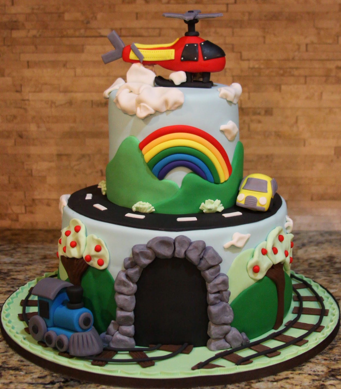 .: Transportation Cake