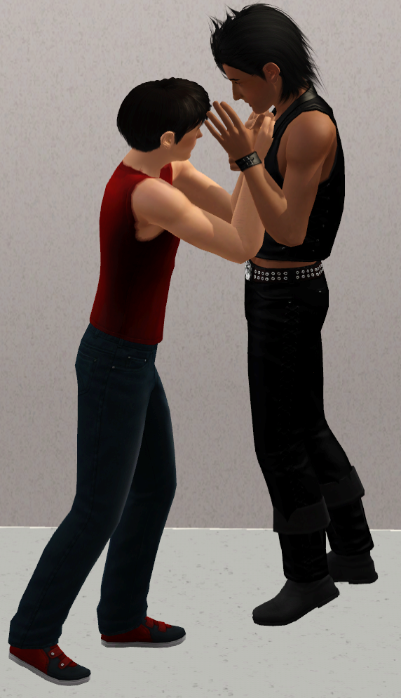 Zhippidy's Custom Poses for Sims 3: Adult - Anger Fight - 12 Poses