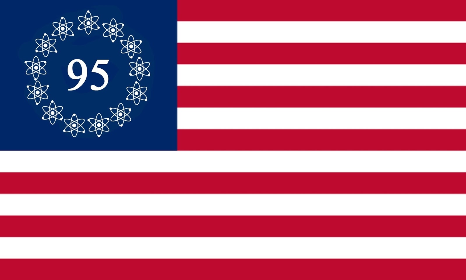 The Voice of Vexillology, Flags & Heraldry: Americium Fun Flag - Element 95