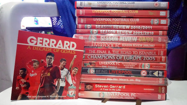 Bleachers Brew: My collection of Liverpool FC DVDs