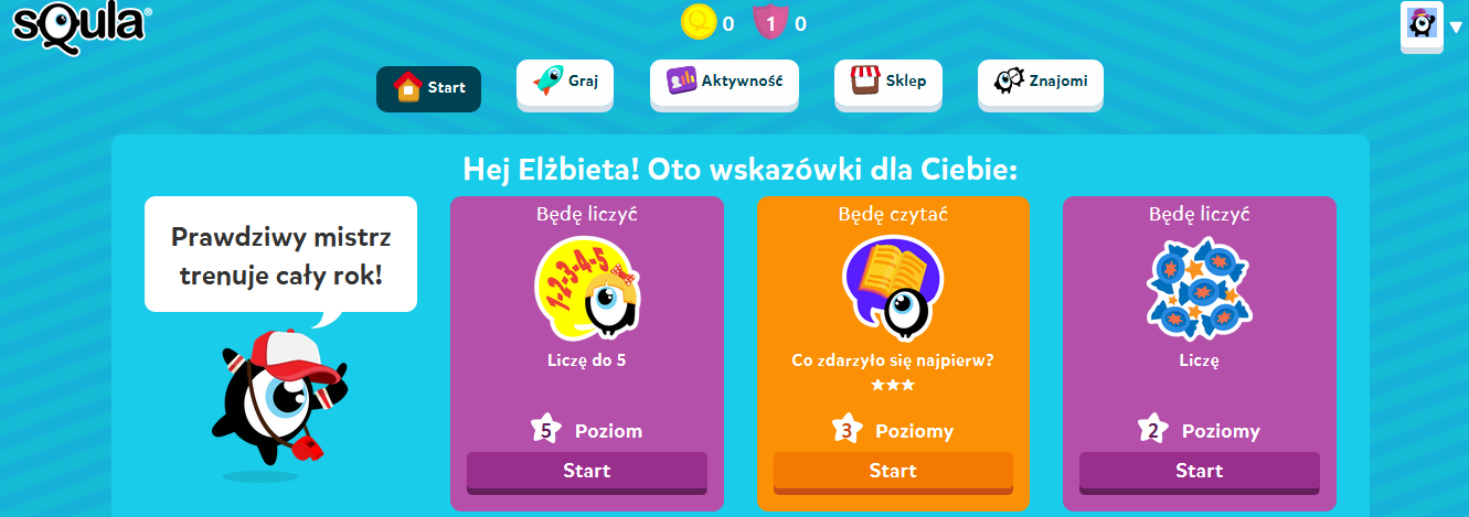 Nauka przez zabawę z Squla.pl