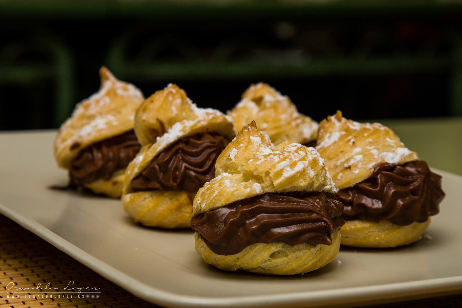 LA COCINA PARA TI: Petit choux de chocolate