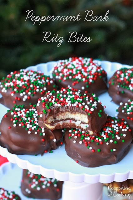 Tobins' Tastes: Peppermint Bark Ritz Bites