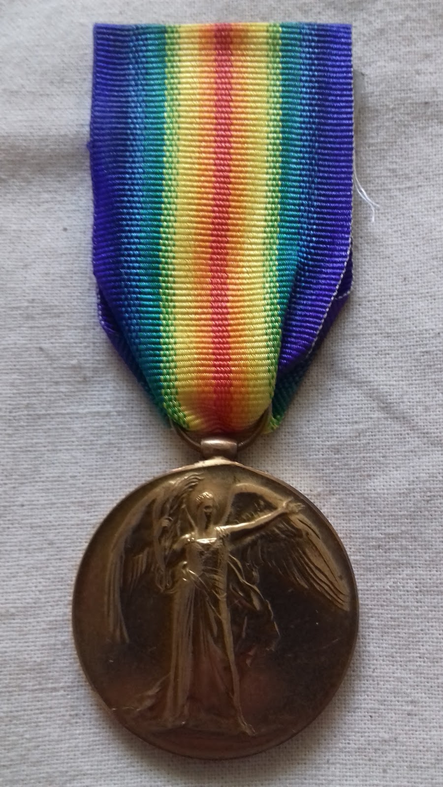 British Victory Medals of the Great War: Green Howards Victory Medal ...