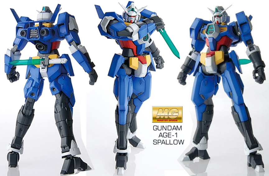 HobbyKid: MG 1/100 Gundam Age-1 Spallow