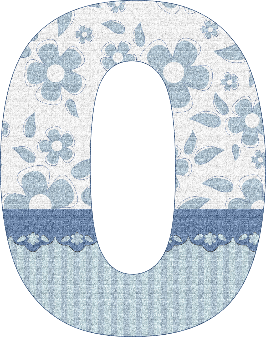 Hermosos números con deco infantil en png tamaño grande