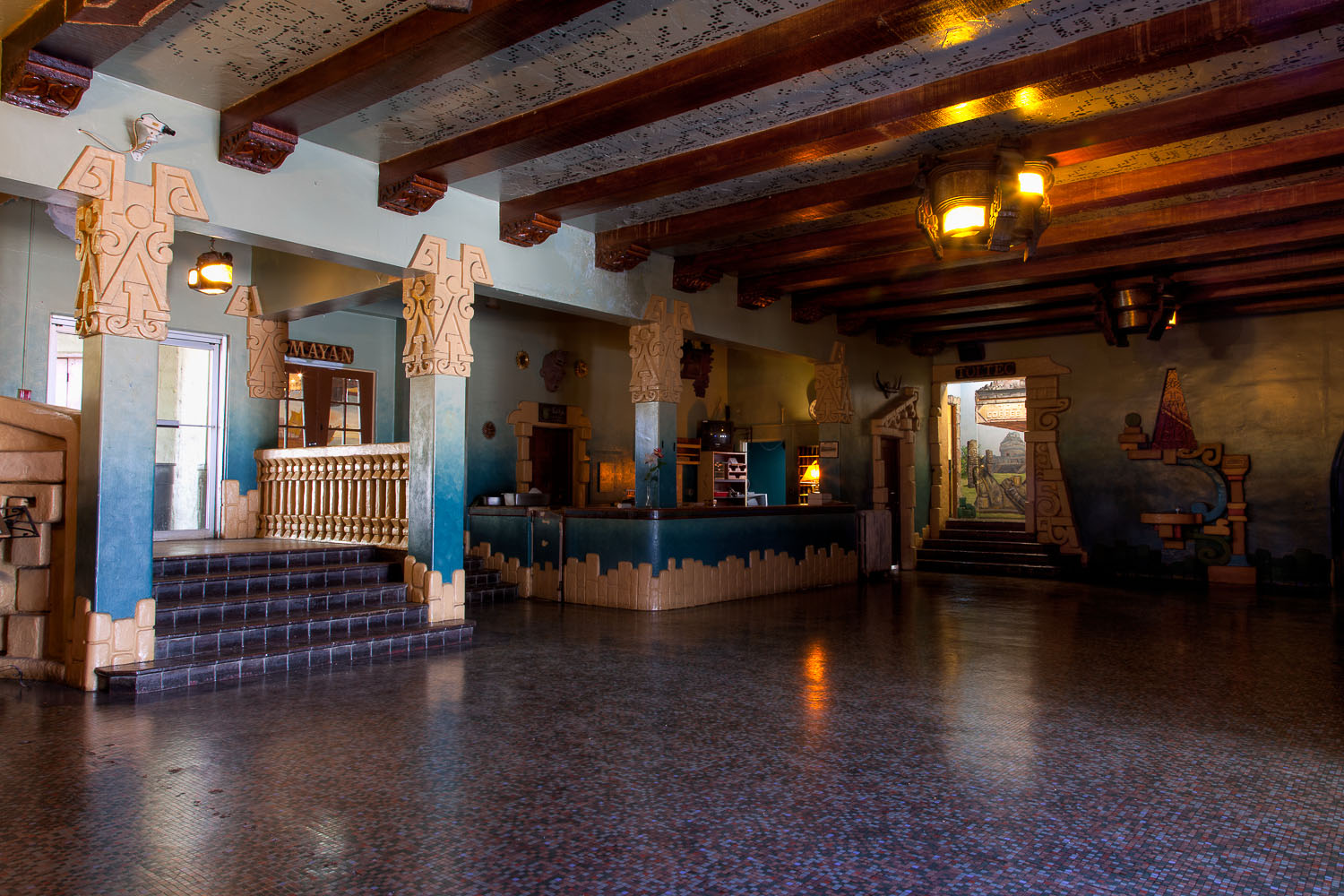 The Aztec Hotel - The Lobby