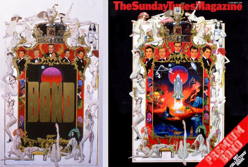 Illustrated 007 - The Art of James Bond: Times Magazine Cover Artwork