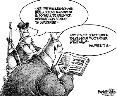 Hackwhackers: Saturday Cartoon - Second Amendment Edition