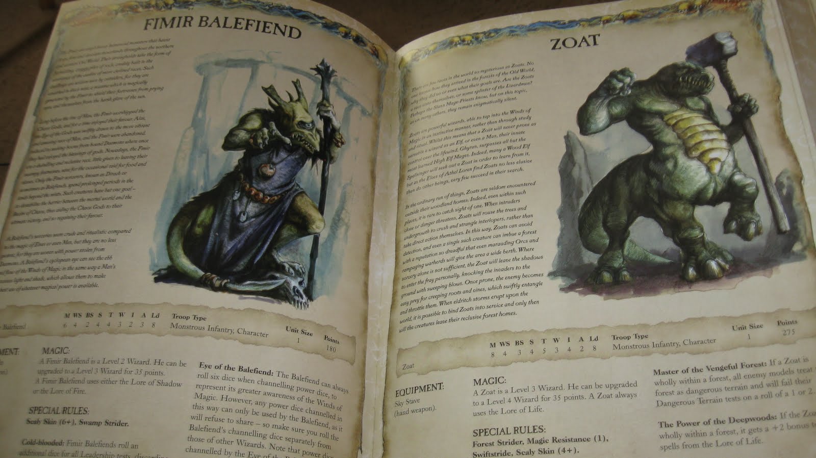 ZOATs appearing as followers for Lizardmen in the game. : r/totalwar