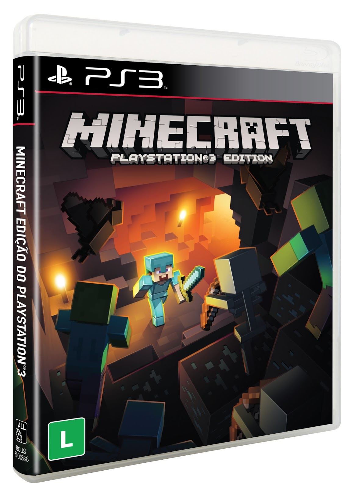 Versão em disco de Minecraft: PS3 Edition é lançada no Brasil por R$ 79 ...