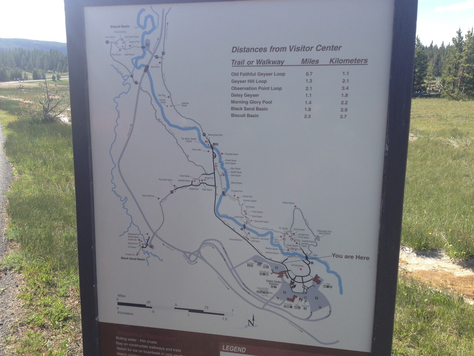 Brian and Ashley's Hiking Blog!: Upper Geyser Basin (Yellowstone ...