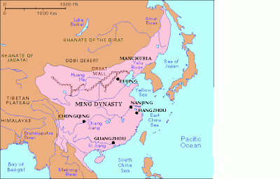 Ming Dynasty Blog: Map