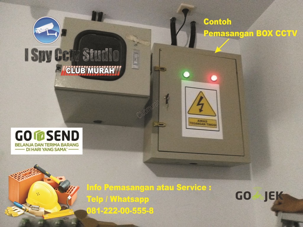 Box Dvr Cctv Box Panel Listrik ukuran 50cm X 60cm X 20cm