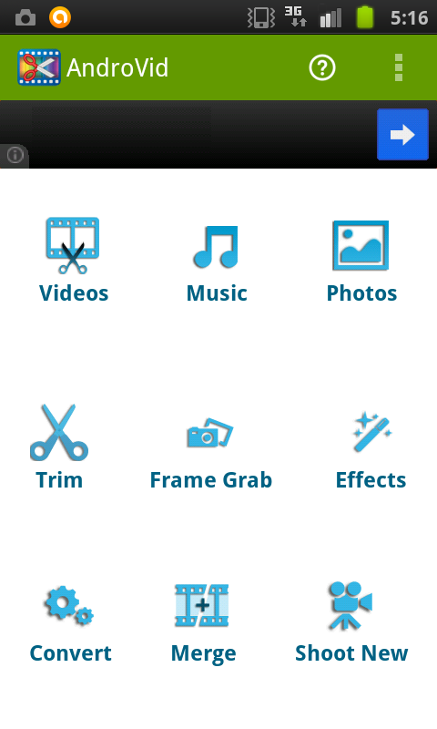 Crea y aprende con Laura: AndroVid. App para editar vídeos