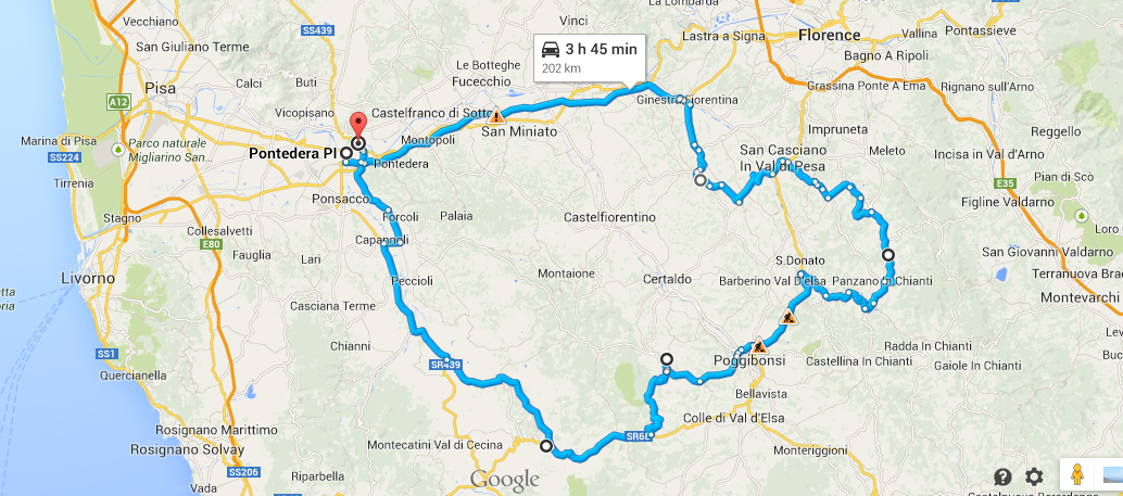 Life on two wheels: Tuscan Loop - Volterra
