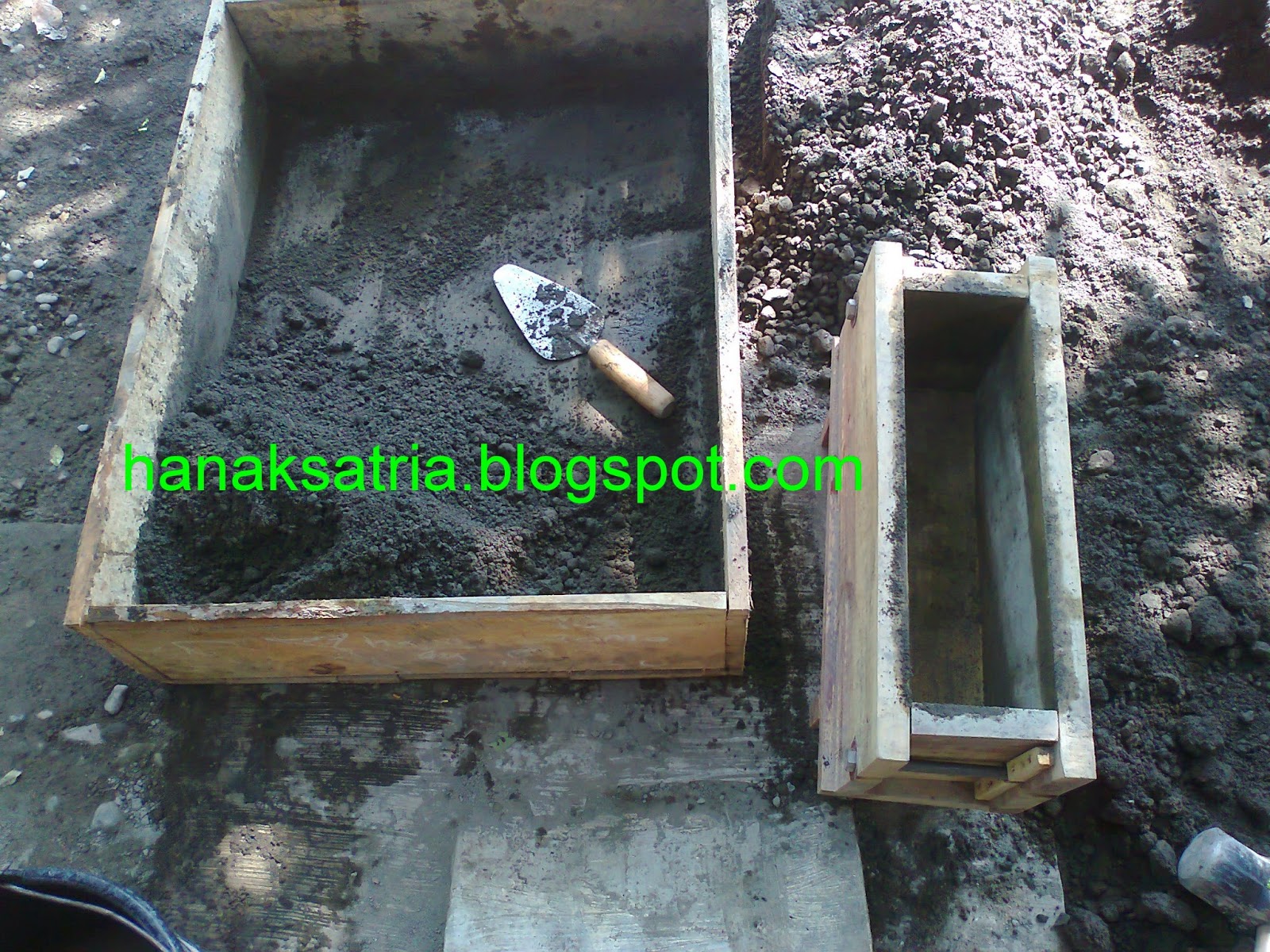 hana ksatria: MEMBUAT BATAKO SENDIRI