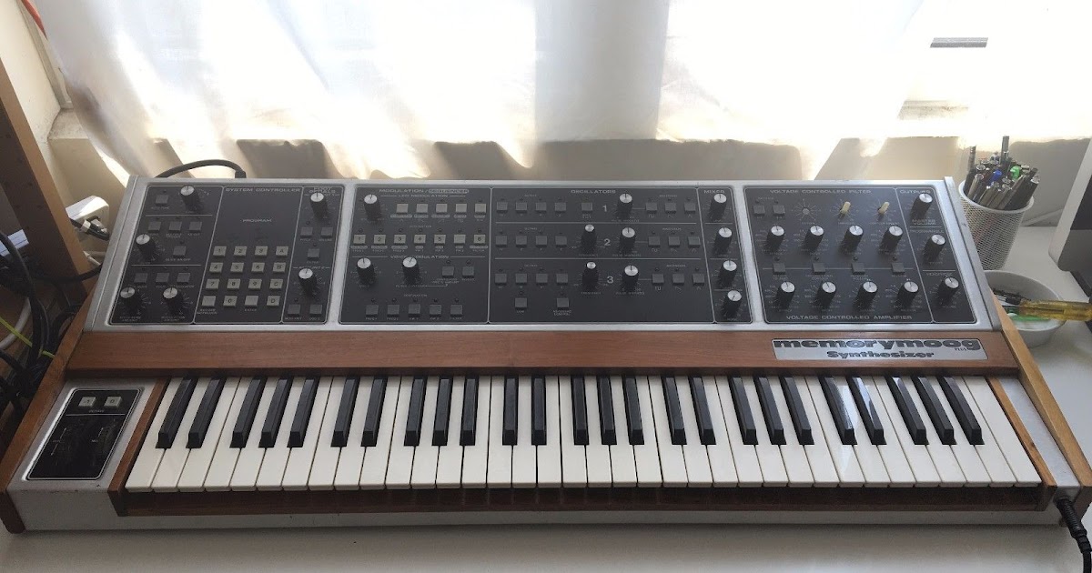 MATRIXSYNTH: MemoryMoog Plus Rare Vintage Moog Synthesizer SN 3514