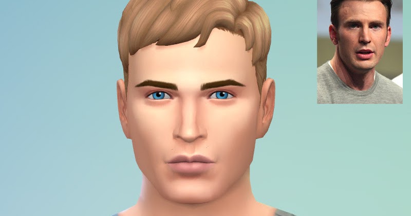 My Sims 4 CAS - Chris Evans - Imagination Sims 4 CAS