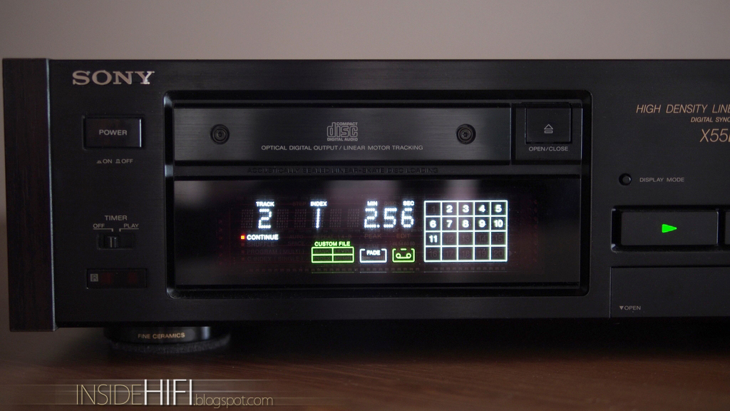 Inside Hi-Fi: Sony CDP-X55ES (E Model)