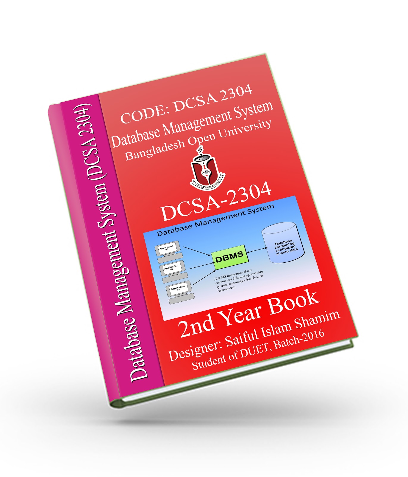 CODE DCSA 2304 TITLE DATABASE MANAGEMENT SYSTEM - Diploma in Computer Science & Application (DCSA)