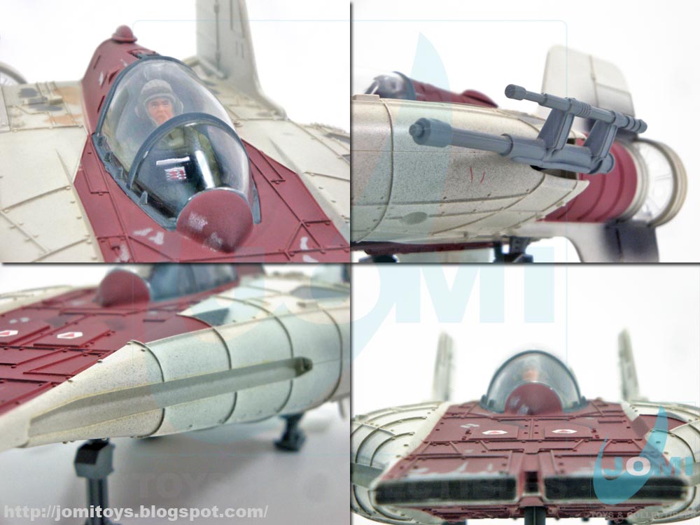 JoMi toys: A-Wing Fighter w/ exclusive A-Wing Pilot