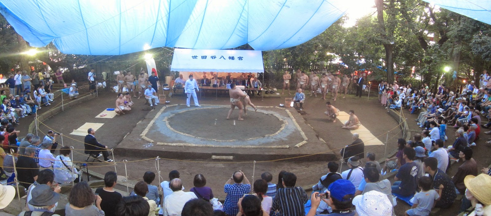 Grassman's Tokyo Walk: Sumo ＆ autumn festival @ Setagaya Hachiman ...