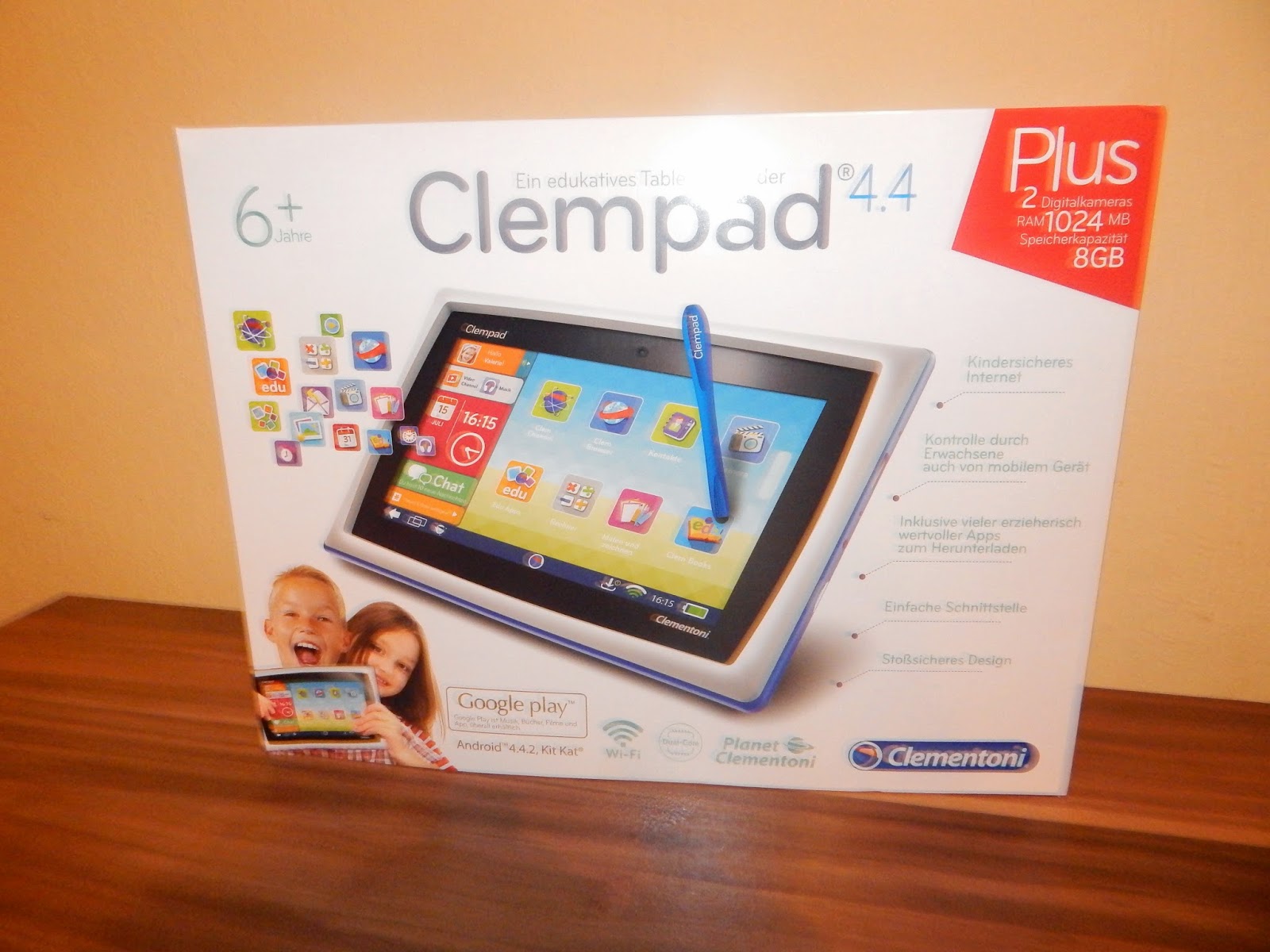 Isa's Welt : Lukas neues Kinder-Tablet - das Clempad 4.4 von Clementoni ...