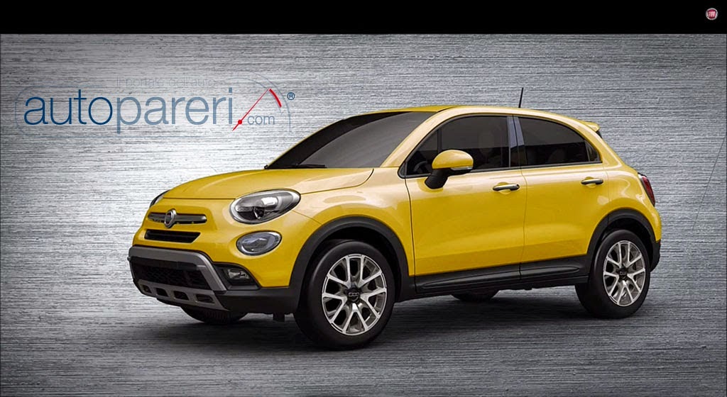 Fiat 500X: gamma colori