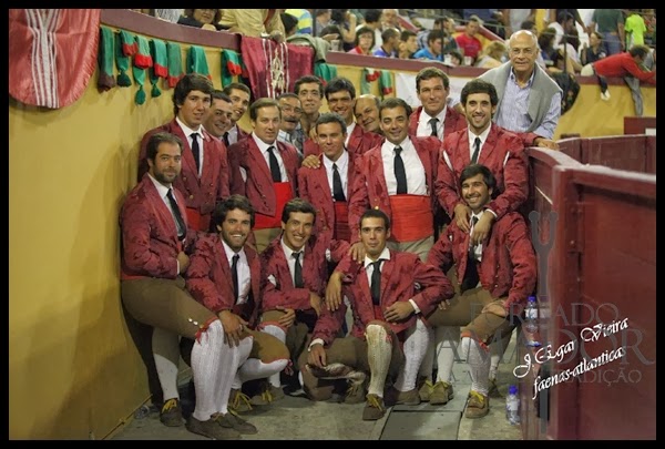 Grupos de Forcados Portugueses em França.