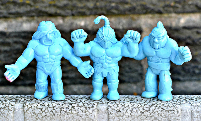 Little Weirdos: Mini figures and other monster toys: Musclemania: pre ...