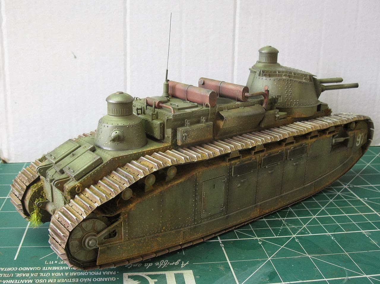 Panzerserra Bunker- Military Scale Models in 1/35 scale: Char FCM 2C ...