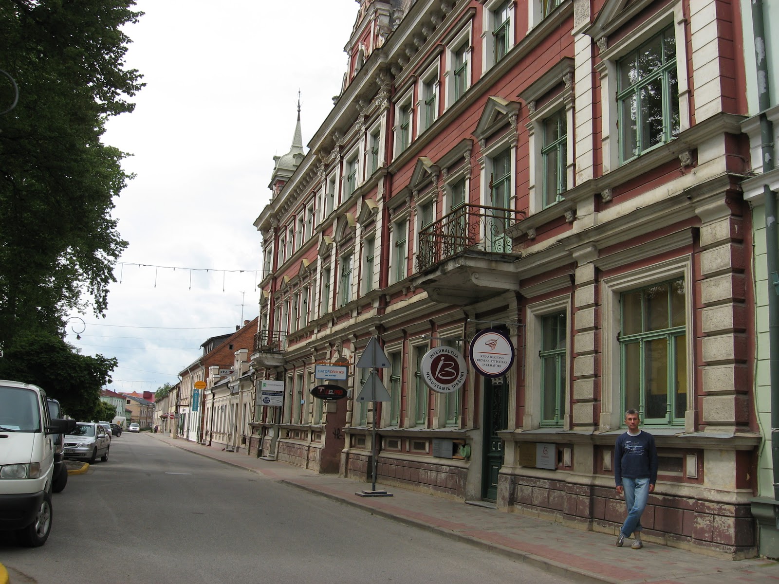 Latvia: on and off the beaten track. : Riding to Tukums 2