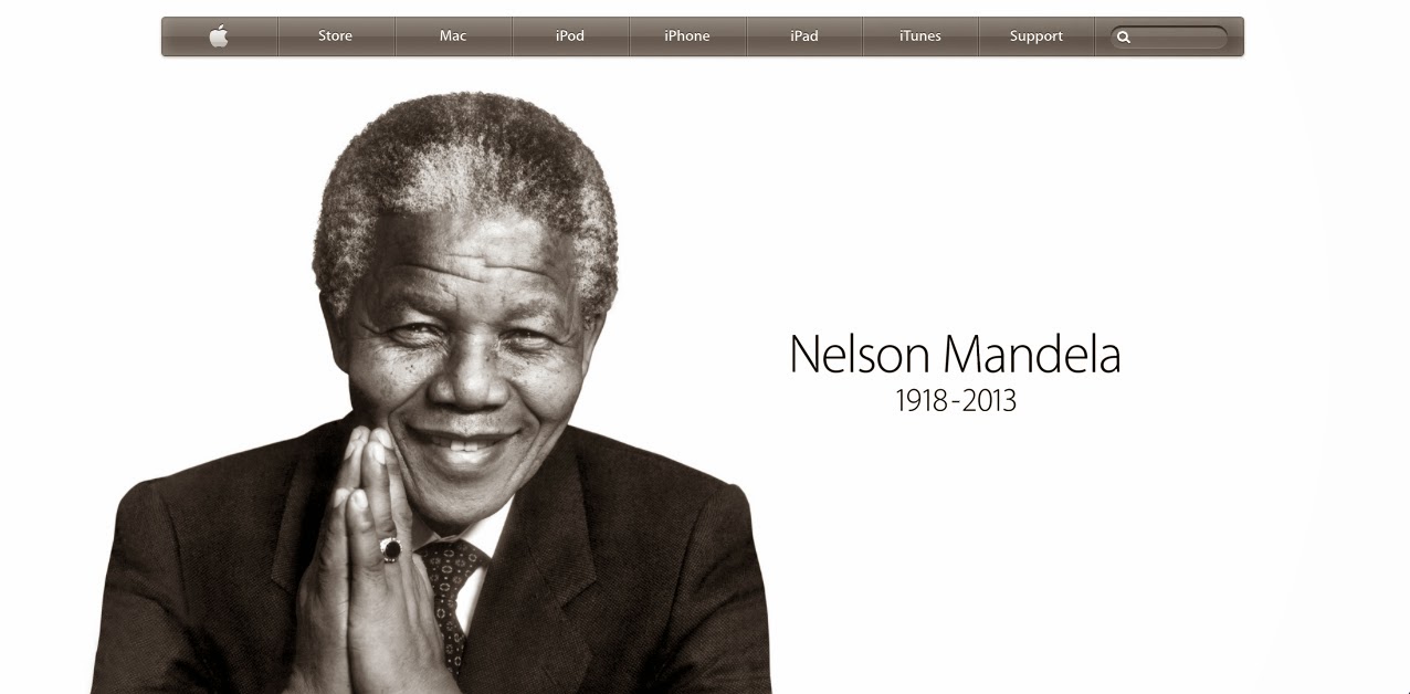 Apple em PT: Apple relembra Nelson Mandela