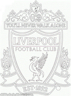 Emblem of Liverpool FC Coloring ~ Child Coloring